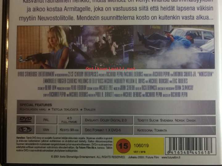 Mind Storm Dvd Elokuva Kunto Erinomainen