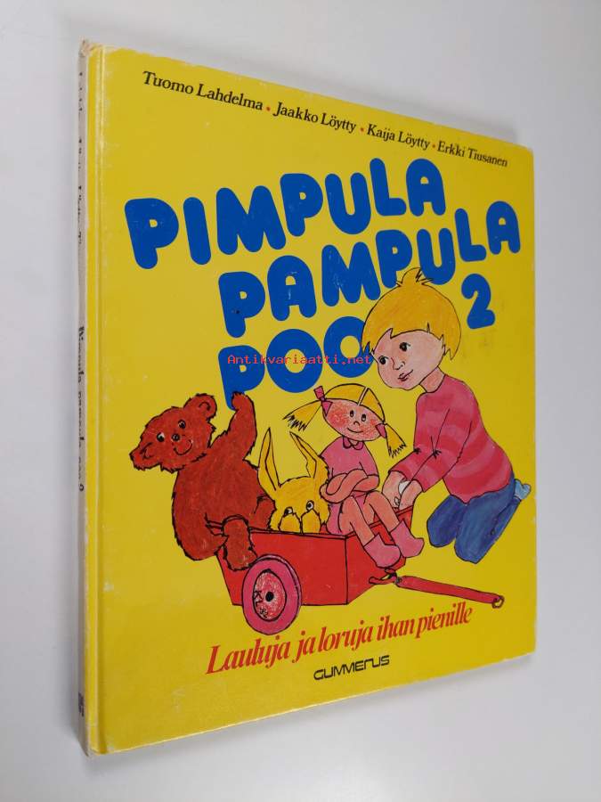 Pimpula pampula poo : lauluja ja loruja ihan pienille 2 - Kunto: Hyvä ...