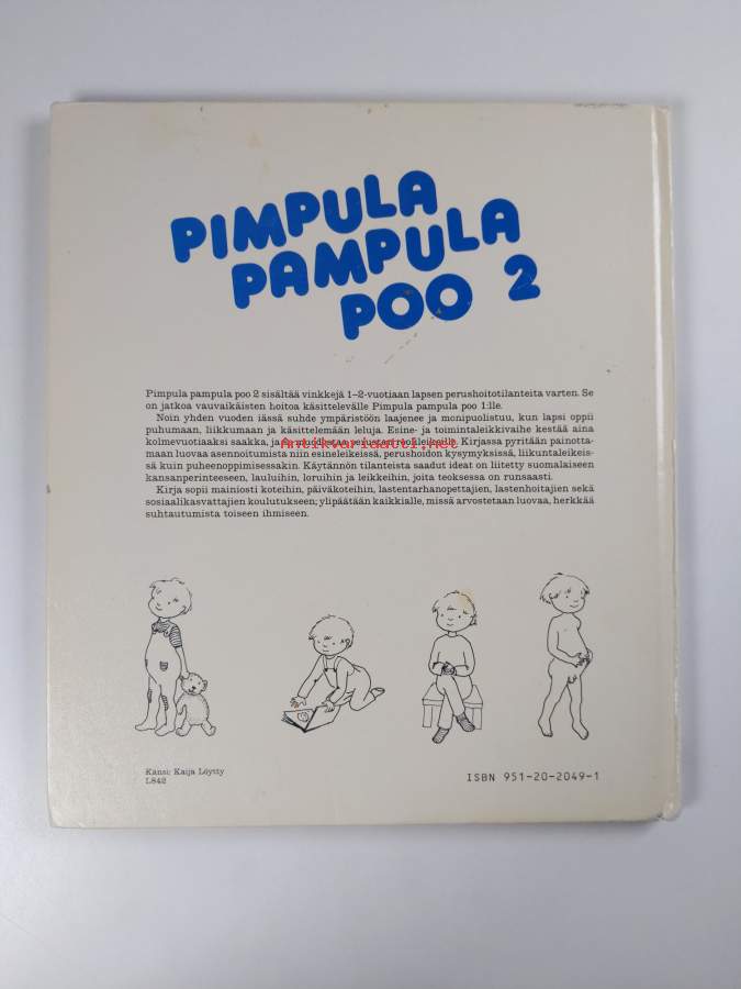 Pimpula pampula poo : lauluja ja loruja ihan pienille 2 - Kunto: Hyvä ...