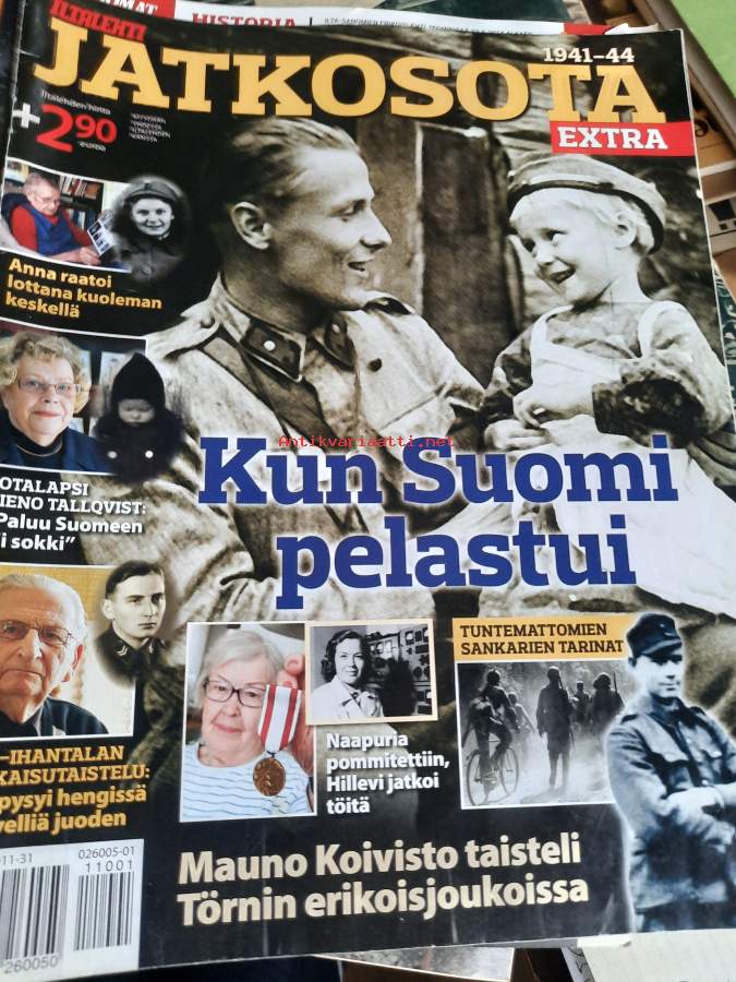 Iltalehti Extra Jatkosota 1941-1944 Anna raatoi lottana kuoleman keskellä, kun Suomi pelastui ...