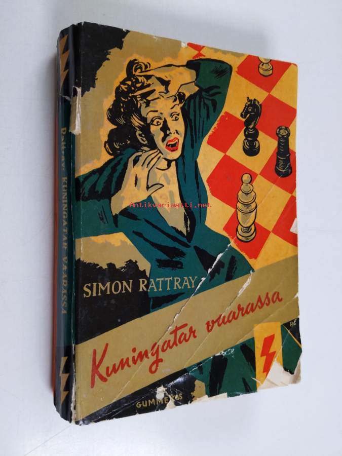 Kuningatar vaarassa : salapoliisiromaani - Simon Rattray - Kunto ...