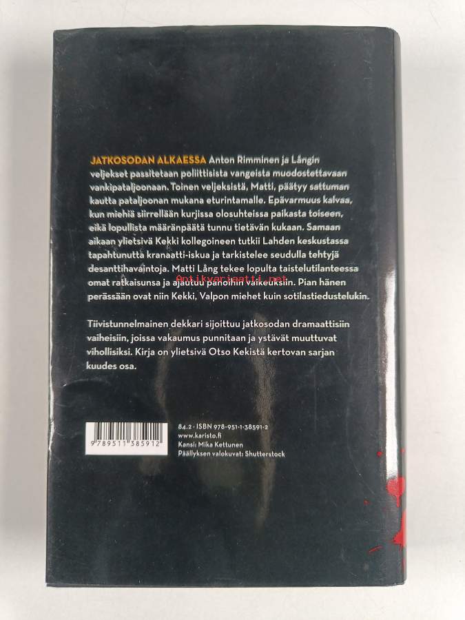 Desantti : jännitysromaani - Timo Sandberg - Kunto: Hyvä ...