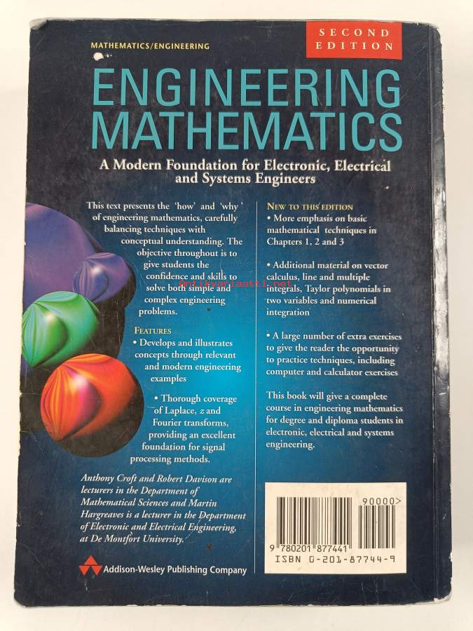 Engineering mathematics : a modern foundation for electronic, electrical and systems engineering ...